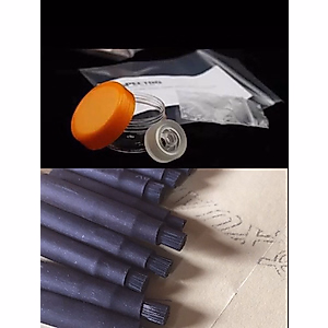 Spectrometer Electrode Brush, Tungsten/Stainless Steel Wire Direct Reading Spectrograph Electrode Brush, Electrode Brush for Metal Analyzer Compatible with Spectro (3, 80009001)