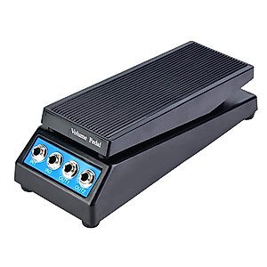 Guitar Pedal,Daphon DF1511A Guitar Stereo Volume Pedal DJ Guitar Effect Pedal Dual Input & Output.