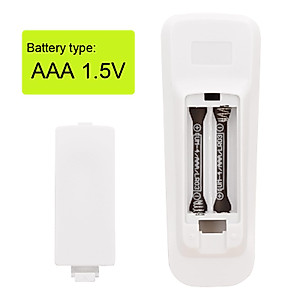 HA-410 Replacement for GE Air Conditioner Remote Control 6711A20056F Works for AGQ14AA AGQ14AAG1 AGQ14AJ AGQ14AJG1 AGQ18AJ AGQ18AJG1 AGQ18DJ AGQ18DJG1 AGW24DA AGW24DAG1