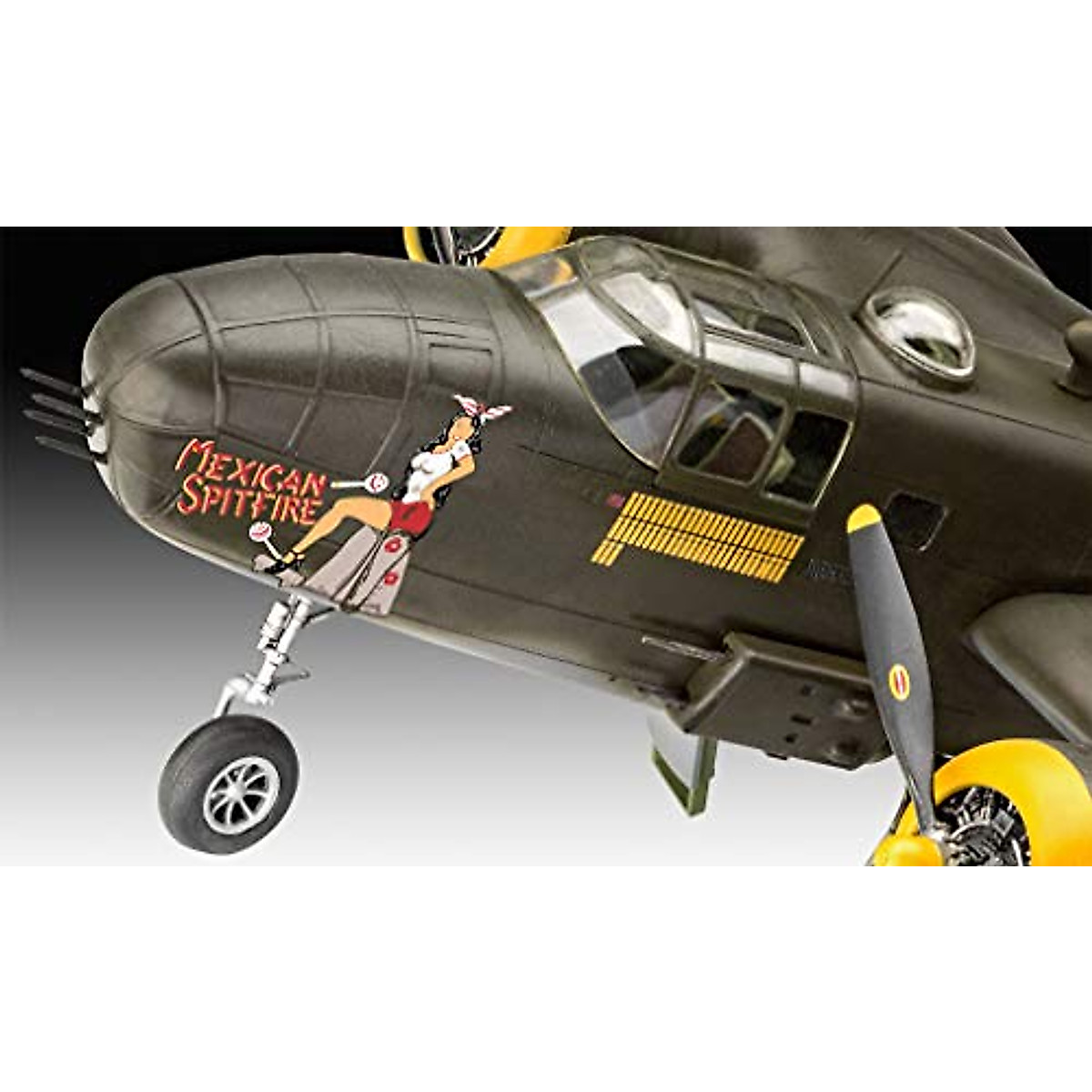 Revell RV04977 B-25C/D Mitchell Plastic Model kit, 1:48