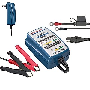 Tecmate TecMate Optimate 1 Duo, TM-409, 4-Step 12V / 12.8V 0.6A Battery Charger & maintainer