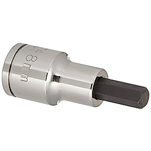 Williams 35274 1/2-Inch Drive Hex Bit Socket, 8mm