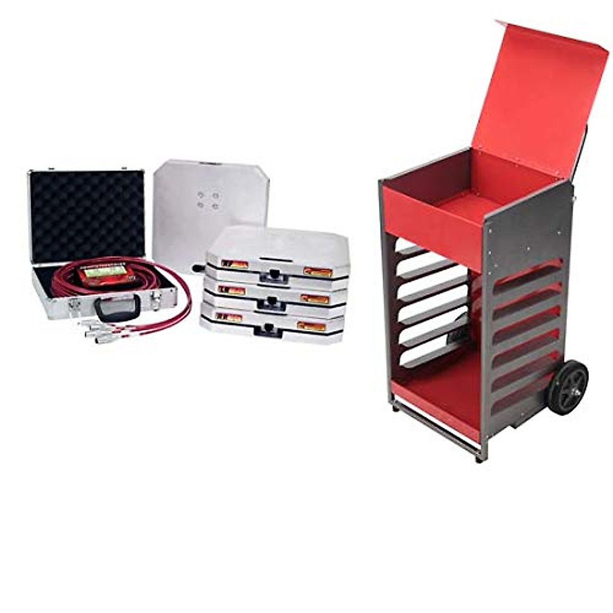 Longacre Accuset II Scales with Cart