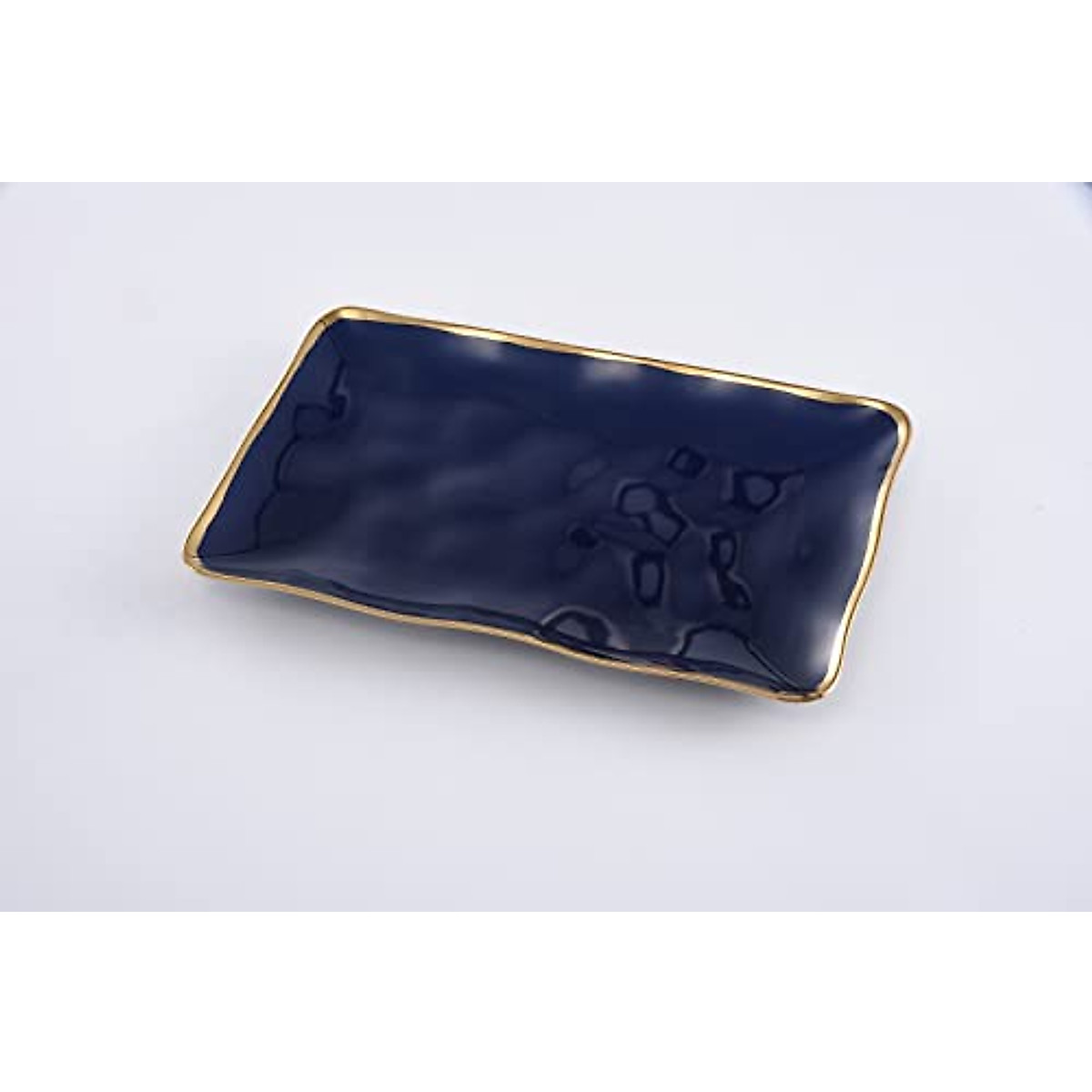 Pampa Bay Thin and Blue Rectangular Platter