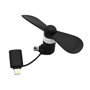 FNWD 2-in-1 Mini Portable Electric Hand-held USB Phone Fan (3-SET)