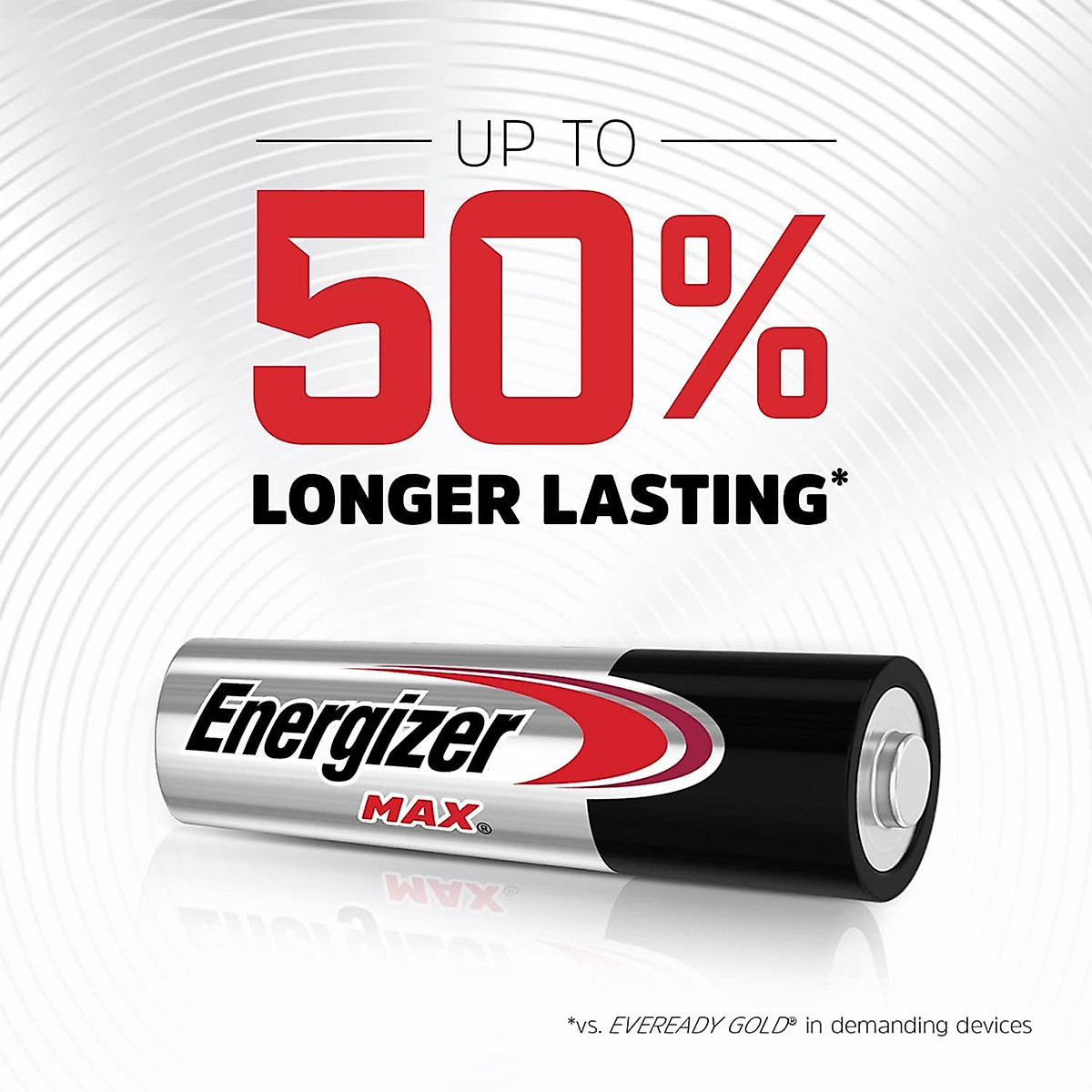 Energizer MAX AA Batteries (48 Pack), Double A Alkaline Batteries, UPN-153922