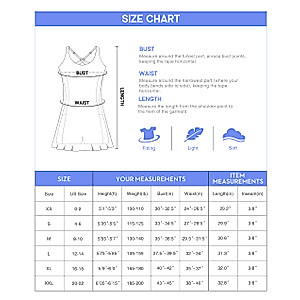 Womens Tennis Dress with Shorts Underneath Workout Dress with Built-in Bra Athletic Dresses Golf Dress Exercise Dress Black