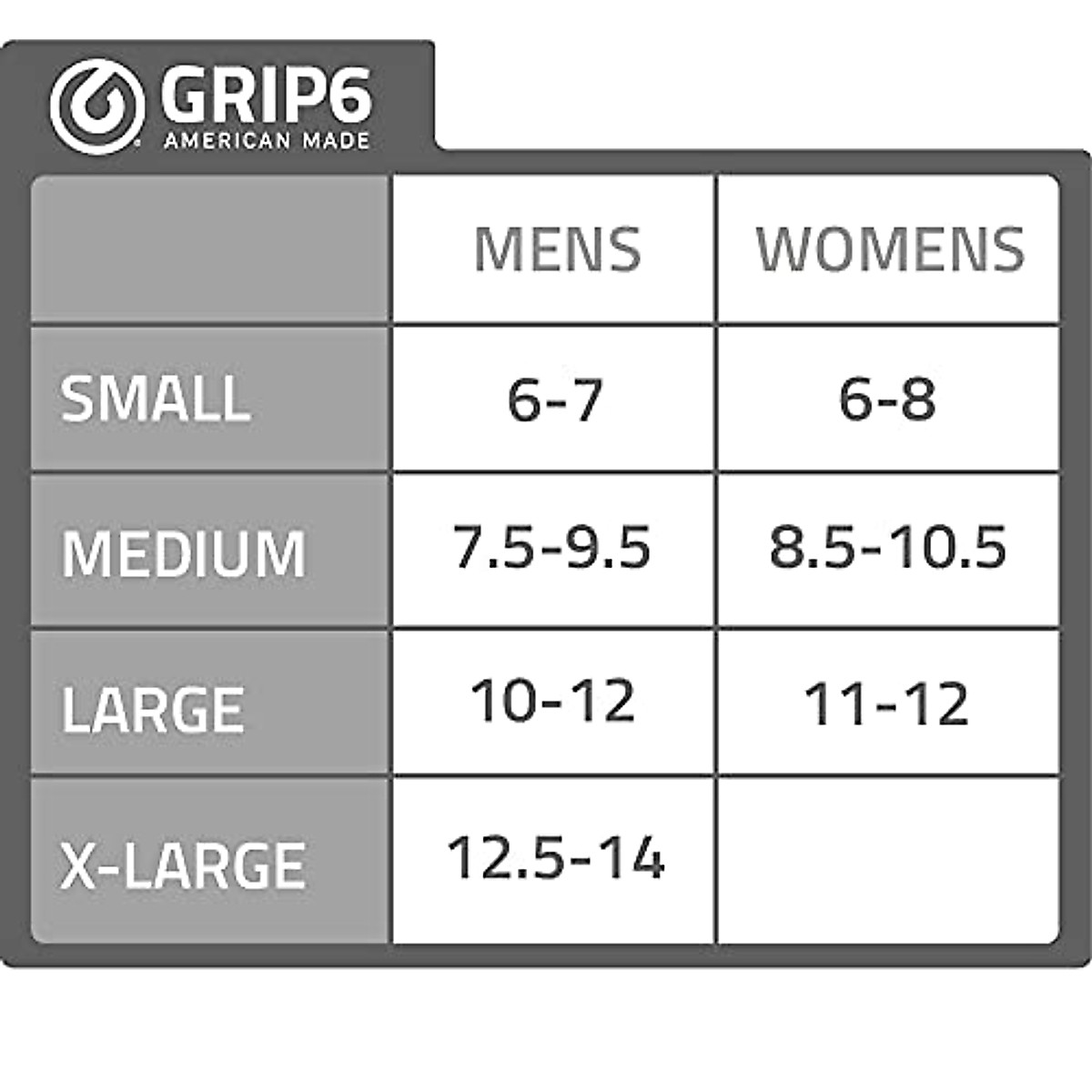 GRIP6 Everyday Merino Wool Socks - Lightweight Wool Hiking Socks - Warm Crew Socks for Men and Women - Cold Weather Gear - Black, Medium (1-pack)