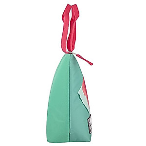 Tropical Lunch Tote Bag Fruit Lunch Bag for Women Insulated Cooler Bags for Beach, Food, Groceries (Watermelon Slice Tote)