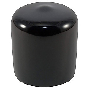 (Pack of 4) 1.0" Round Vinyl Caps (Genuine CAPLUGS USA Make VC-1000-16), for 1.0" Tube/Screw OD|1.0" Height/Depth | by SBD