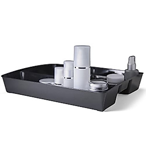 Officemate OIC, Achieva 30% Post Consumer Plastic Recycled Deep Drawer Tray, 15-1/8 X 11-1/2 X 2-1/4 in, Black