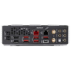 GIGABYTE TRX40 AORUS Master (sTRX AMD TRX40/Fins-Array Heatsink/16+3 Phases Infineon Digital VRM/3x PCIe 4.0x4 M.2/Intel WiFi 6/5GbE+1GbE LAN/E-ATX/AMD Motherboard)