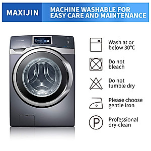 MAXIJIN Newest Jacquard Ottoman Slipcovers Folding Storage Stool Furniture Protector Cover Soft Thick Rectangle Foot Rest Slipcover with Elastic Bottom (Ottoman X-Large, Army Green)