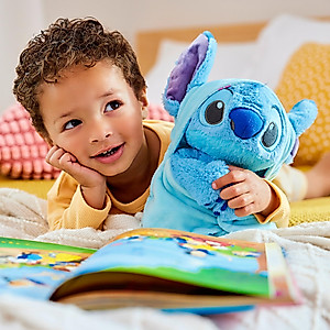 Disney Store Official Babies Collection: Stitch Plush in Swaddle with Detailed Plush Features - Official Soft Toy - Stuffed Animals for Babies - Perfect for Fans & Kids