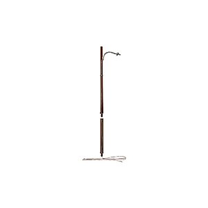 Woodland Scenics Just Plug HO Scale Wooden Pole Street Lights, Pkg. of 3