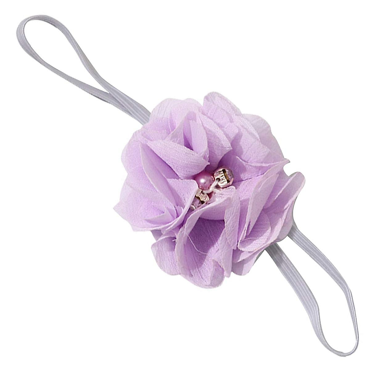 3 Pcs Newborn Photography Props Outfits, Fluffy Baby Posing Photoshoot Blanket + Embroidered Lace Baby Photo Wrap + Headband with Flower Set, Infant Toddler Girls Posing Props