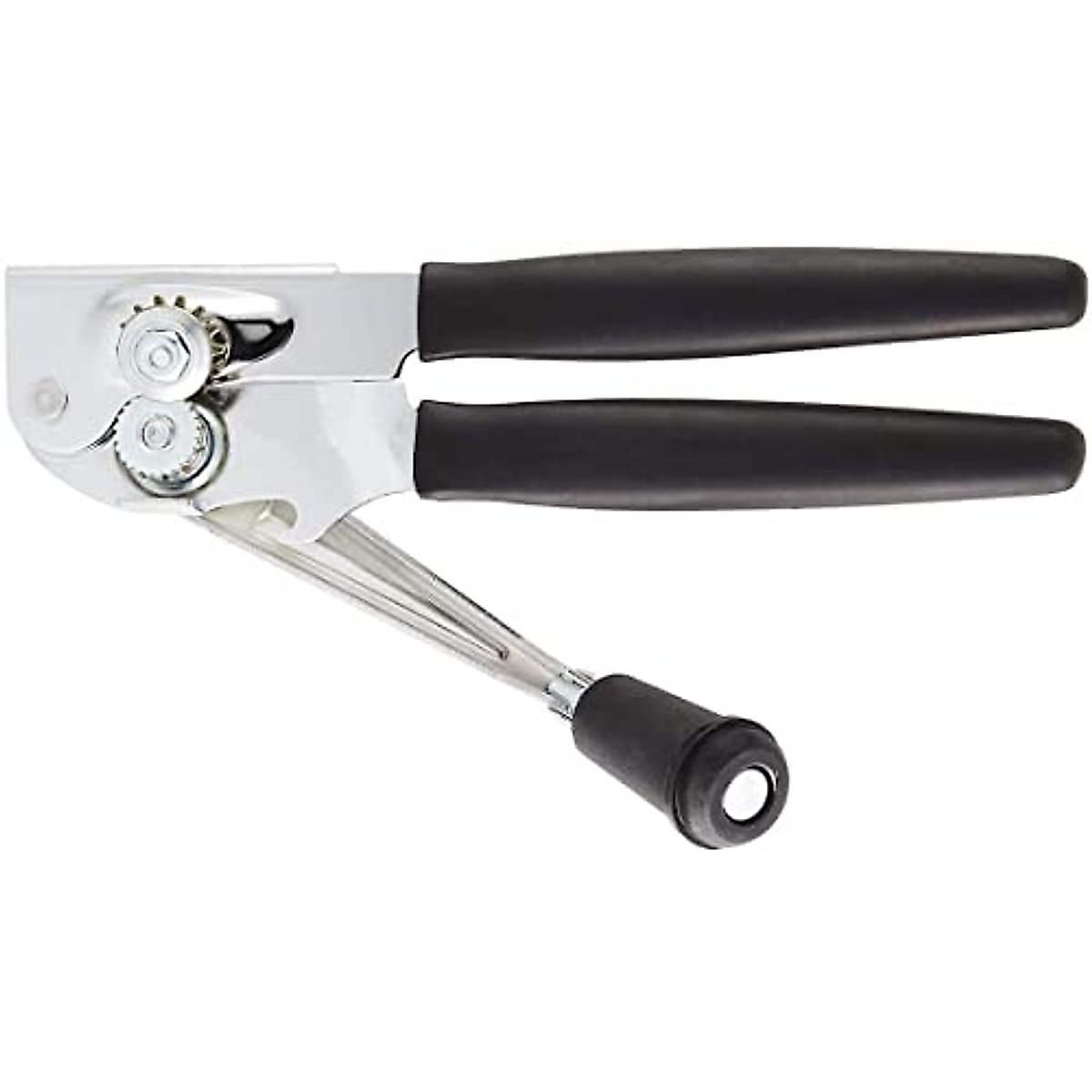 SoB Commercial Can Opener Manual Heavy Duty - Easy to Use with Comfortable Easy Crank Handle - Swing Grip Design, Hand Can Opener, Includes Built in Bottle Opener