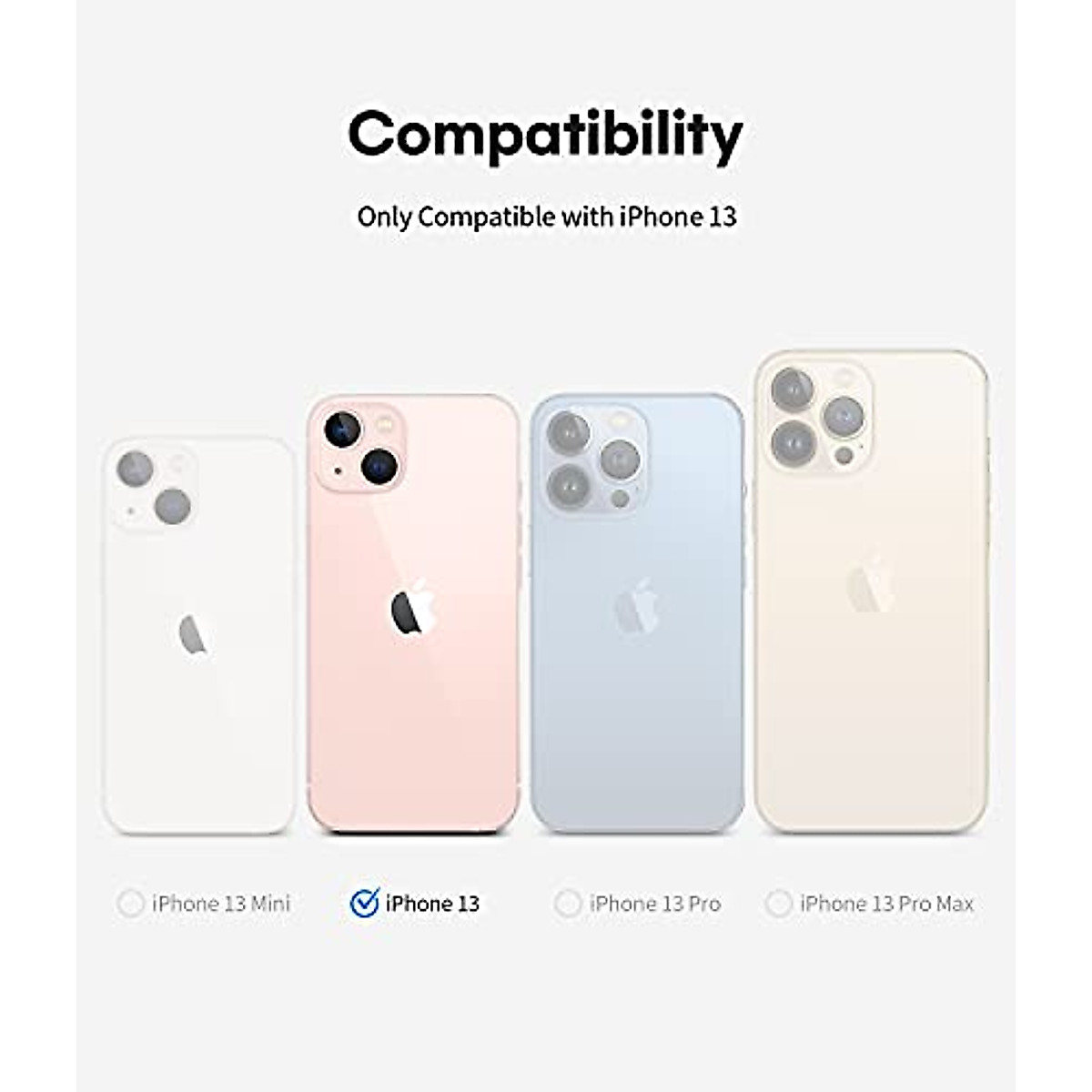 GOOSPERY Canvas Wallet Designed for Apple iPhone 13 Wallet Case, Stylish Denim Fabric Design [3 Card Slots & 1 Side Cash Pocket] [Standing Feature] Card Holder Flip Phone Cover - Gray