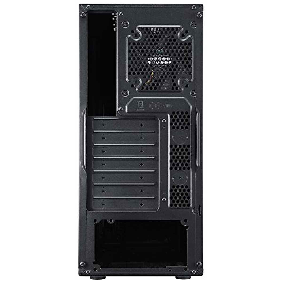 Cooler Master N400 - Mid Tower Computer Case with Fully Meshed Front Panel (NSE-400-KKN2)