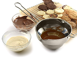 Norpro Universal Stainless Steel Double Boiler, 3-Quart, One Size, As Shown