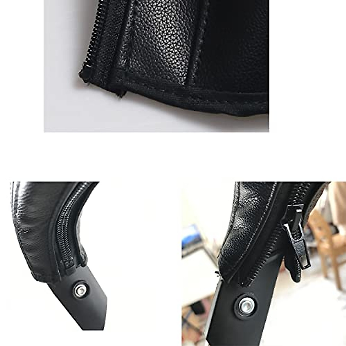 Strollers Handle Cover for Bugaboo Cameleon 1 2 3 Plus Pram Accessories Pu Protective Handlebar Case (Black)