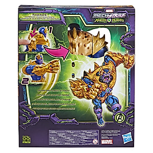 Marvel Avengers Mech Strike Monster Hunters Monster Punch Thanos Toy, 9-Inch-Scale Deluxe Action Figure, Toys for Kids Ages 4 and Up