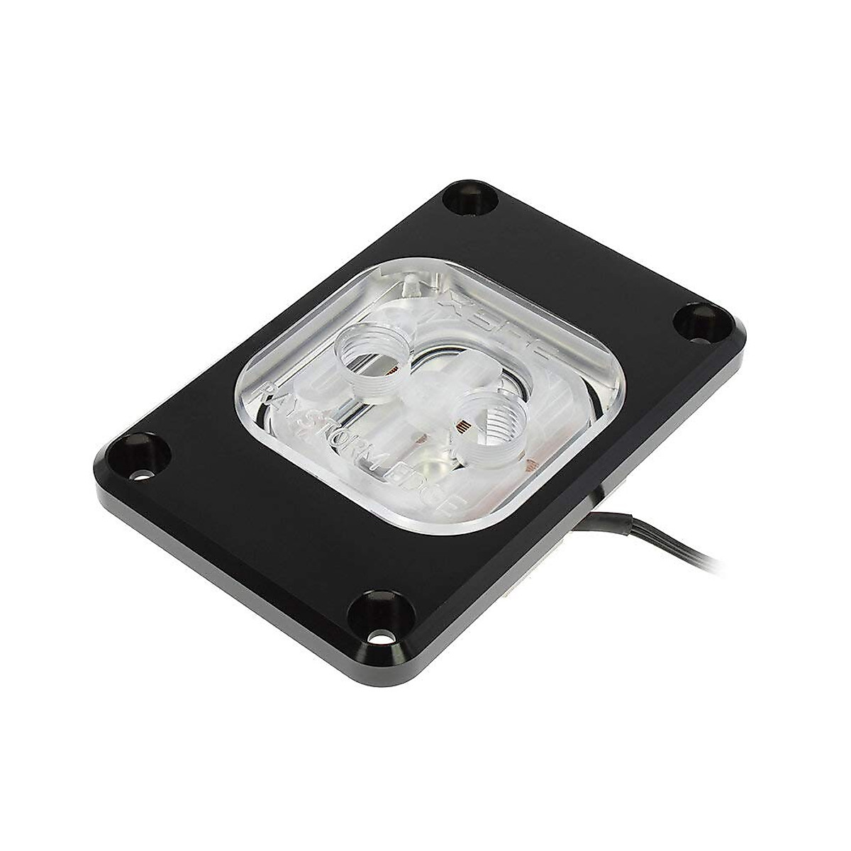 XSPC RayStorm Edge CPU Water Block, AMD/AM4/AM5, Addessable RGB, Black