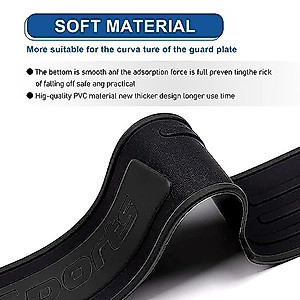 GKmow 1 PC General Motors Trunk Bumper Strip, 35" x 2.75" PVC Trunk Door Entry Guard, Anti-Scratch Personalized Car Protection Trim Accessory, Fits Most Models (Black #Sport)