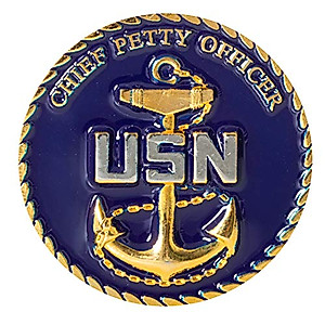 United States Navy Chief Petty Officer Rank Challenge Coin