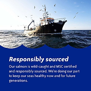 Chicken of the Sea Pink Salmon with Cracked Pepper, Wild-Caught, Skinless & Boneless, 2.5-Ounce Packets (Pack of 12)