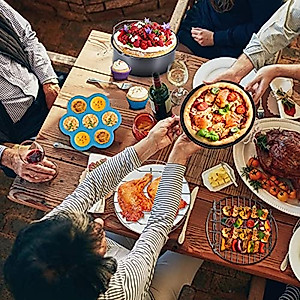 8 Inch Air Fryer Accessories, XL Air Fryer Accessories with Recipe Cookbook for Air Fryer Oven Microwave Air Fryer Accessories