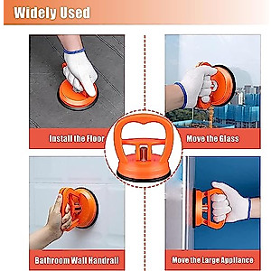 Car Dent Puller,Dent Removal Kit,2 Pack Car Dent Puller Kit Handle Lifter,Powerful Car Dent Remover,Suction Cup Dent Puller and Paintless Dent Repair Kit for Car Body Dent,Glass,Tiles and Mirror