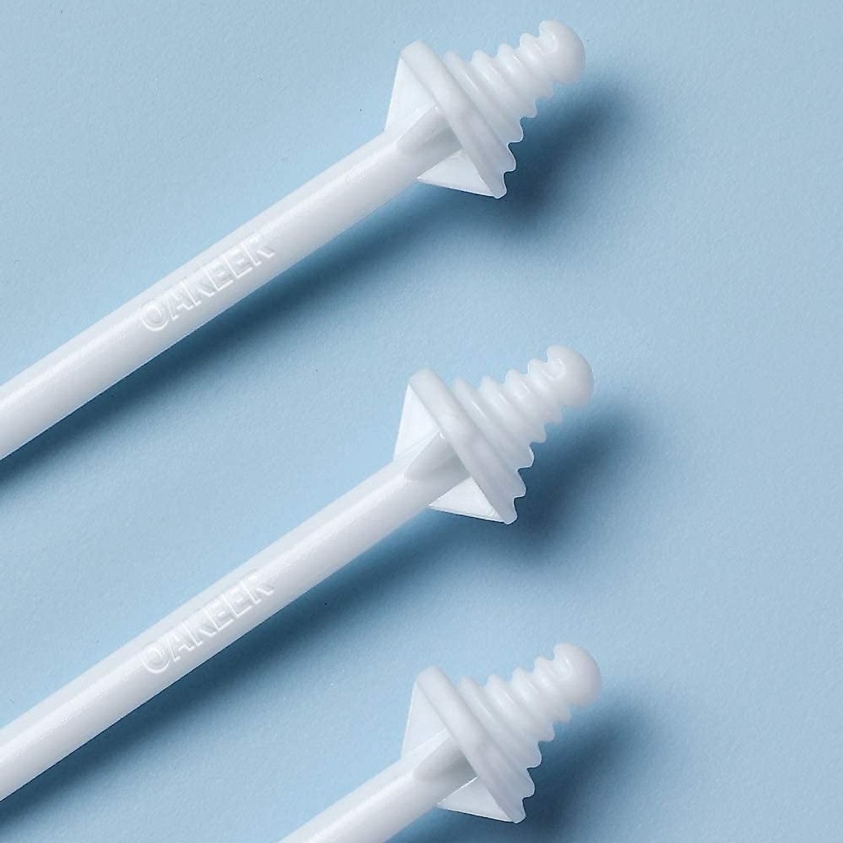 Oakeer 40 Pcs Nose Wax Sticks Hair Removal Nose Wax Applicators for Nostril Nasal Cleaning Ear Hair Removal