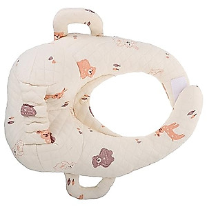 ibasenice Nursing Pillow Breast Feeding Pillows Baby Self Feeding Cushion Portable Bottle Holder Cushion Bottle Holder Pillow for Newborn B