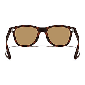 ROKA HALSEY Performance Sunglasses Designed for Sport for Men and Women - Matte Root Beer Frame - Bronze (Polarized) Lens