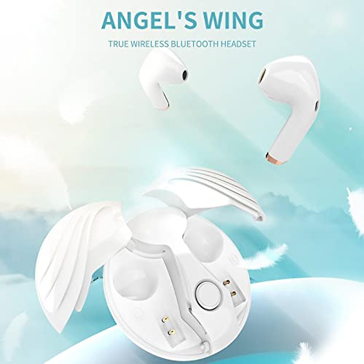 Bluetooth Earbuds Headset Noise Reduction Sports Real Wireless Earbuds Long Endurance HiFi Sound Quality Sports Game Earphones