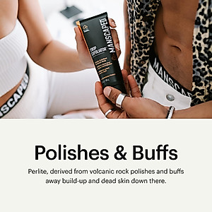 MANSCAPED® Crop Exfoliator™ Gentle Groin Exfoliant Scrub to Soothe and Clear the Skin, Vegan, Cruelty-Free (3.5 oz)