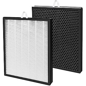 Extolife 2 Pack Vital 200S True HEPA Replacement Filter for Levoit Vital 200S Air Puri-fier, 3-in-1 H13 True HEPA with Activated Carbon Filter Set, Part Number Vital 200S-RF-PA (LRF-V201-YUS)