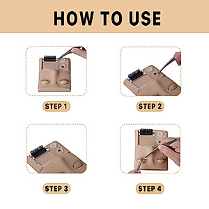 Miuffue 3-in-1 Lash Mannequin Head, Upgraded Eyelash Mannequin Head with Lash Glue Rings Eyelash Extension Tray, Eye Lash Extension Starters Kit for Practicing