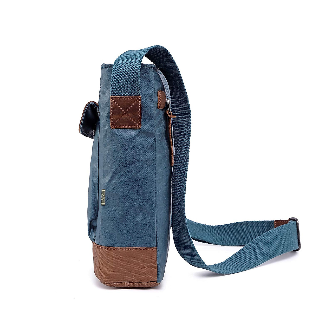 Urban Light Coated Canvas Crossbody Bag (Kale)