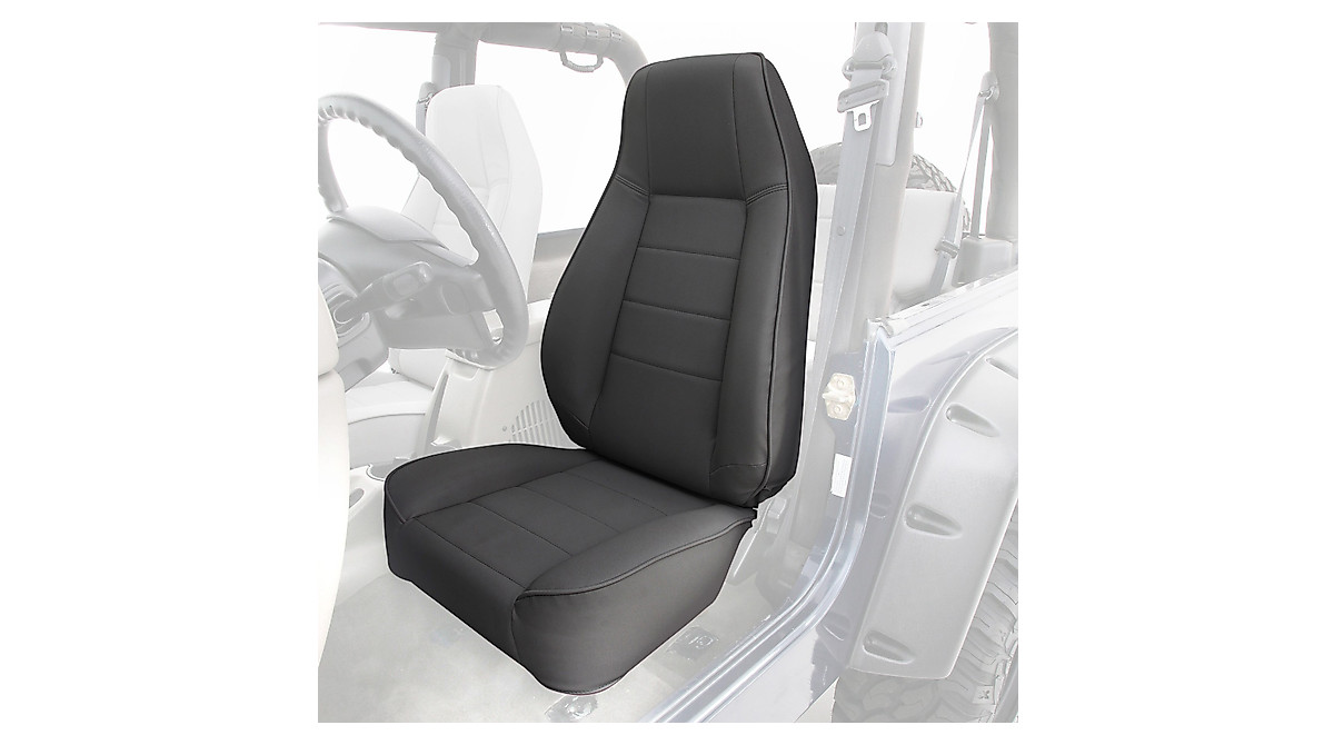 Smittybilt Denim Black Bucket Seat for Jeep Wrangler | Durable ...