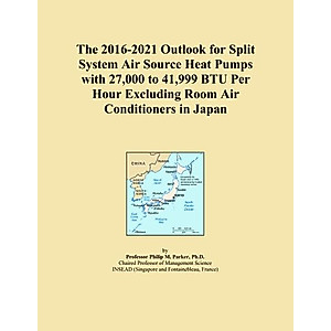 The 2016-2021 Outlook for Split System Air Source Heat Pumps with 27,000 to 41,999 BTU Per Hour Excluding Room Air Conditioners in Japan