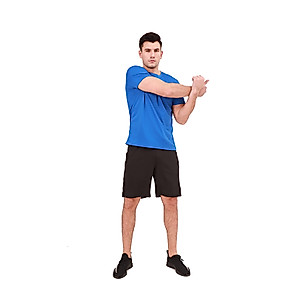 SUGARNO Athletic Shorts for Men,4 Packs Drawstring Gym Sports Shorts with Zipper Pockets for Running,Workout,Training(Small)