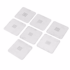 BGA Reballing Stencil, Easy to Operate Stainless Steel Phone Tin Planting Set for Mobile Phone for Qualcomm 7 Pieces