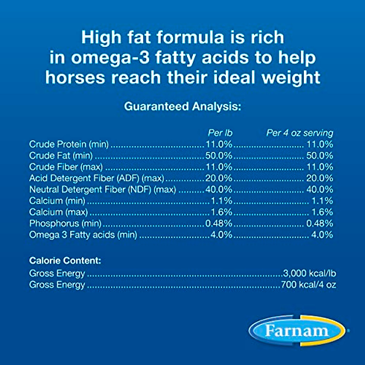 Farnam Weight Builder Horse Weight Supplement, Helps Maintain Optimal Weight and Body Condition with no Sugar Added, 7.5 pounds, 30 Day Supply