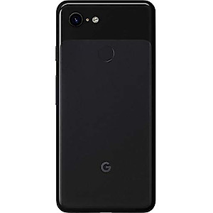 Pixel Phone 3-128GB - US Warranty - Just Black - (Renewed)