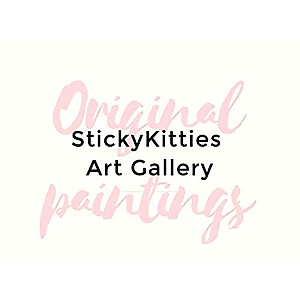 Funky Koi Fish Collage Wall Art Decor recycled upcycled magazines artwork fishy pond outsider surreal paintings unique mixed media acrylics watercolors pointillism layers texture Mod Podge modern 9x12