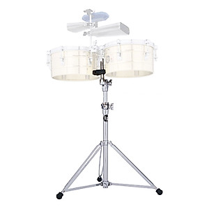 Latin Percussion LP981 LP Timbale Stand, Silver, Black