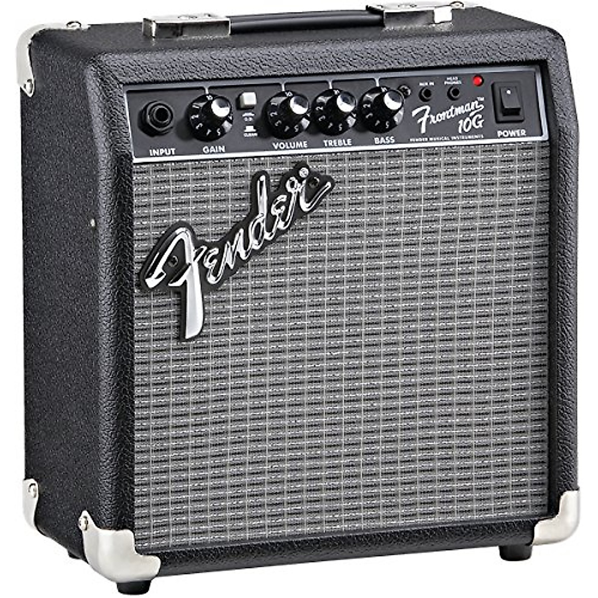 Fender Frontman 10G Guitar Amp, 10 Watts, 6 Inch Fender Special Design Speaker, 7.5Dx11.5Wx13.7H Inches