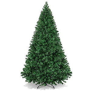 Best Choice Products 6ft Premium Hinged Artificial Holiday Christmas Pine Tree for Home, Office, Party Decoration w/ 1,000 Branch Tips, Easy Assembly, Metal Hinges & Foldable Base